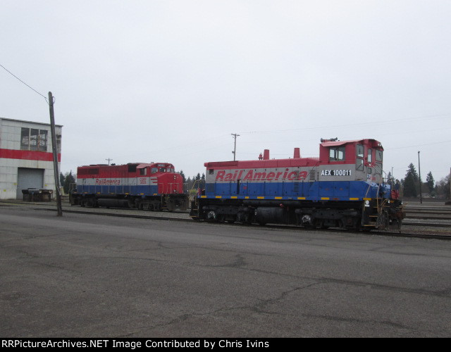 CORP 3033 & AEX 100011 @ Eugene Yard